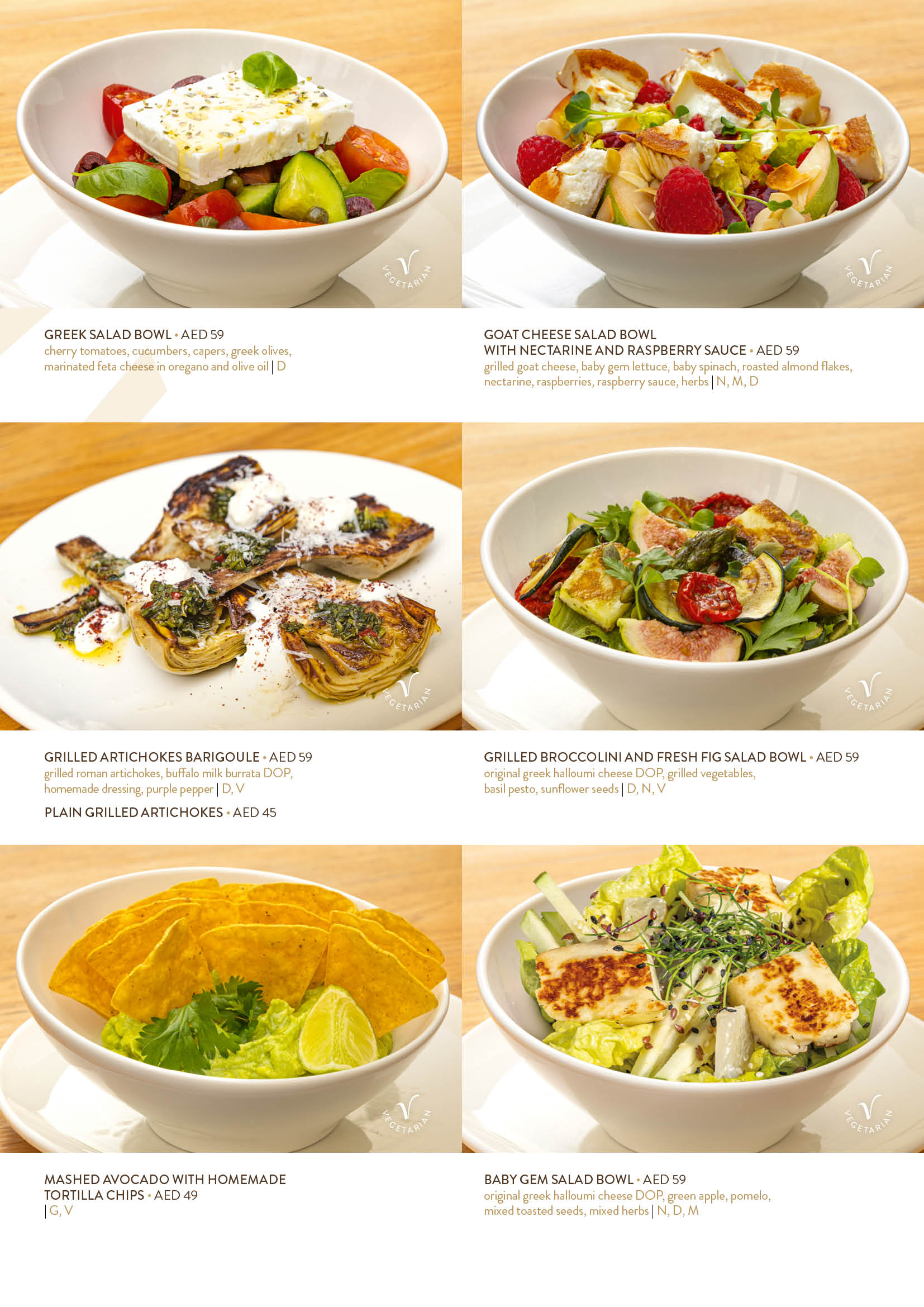 Dubai Mall - Menu - Mondoux